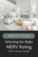 What MERV Rating Is Suitable for My Home Air Filter?
