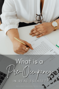 Pre-Occupancy | What Is It and Should a Seller Allow It?